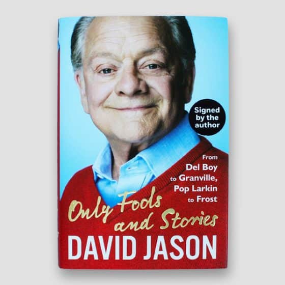 David Jason Signed 1st Edition Only Fools and Stories Book | MFM Sports ...