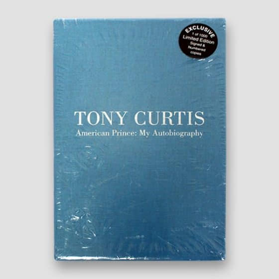 Tony Curtis Signed Limited Edition Autobiography ‘American Prince : My ...