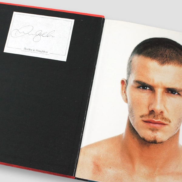 David Beckham Signed Biography ‘My World’ | MFM Sports Memorabilia ...
