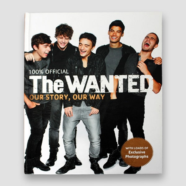The Wanted Signed Book ‘Our Story, Our Way’ | MFM Sports Memorabilia ...