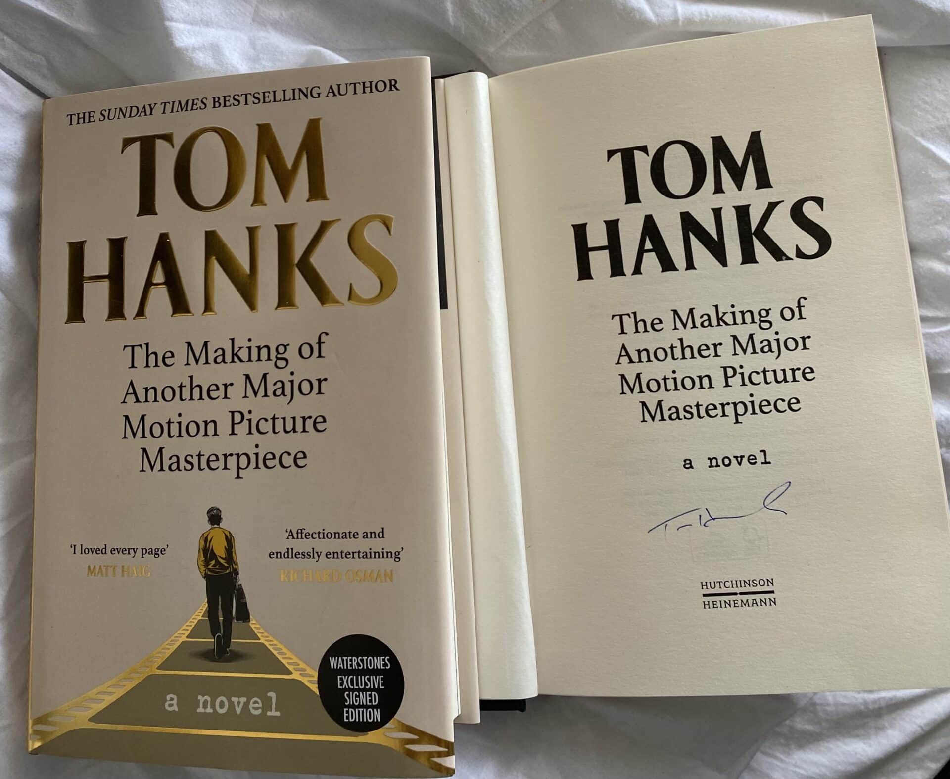 Tom Hanks Signed 1st Edition Book The Making of Another Major Potion ...
