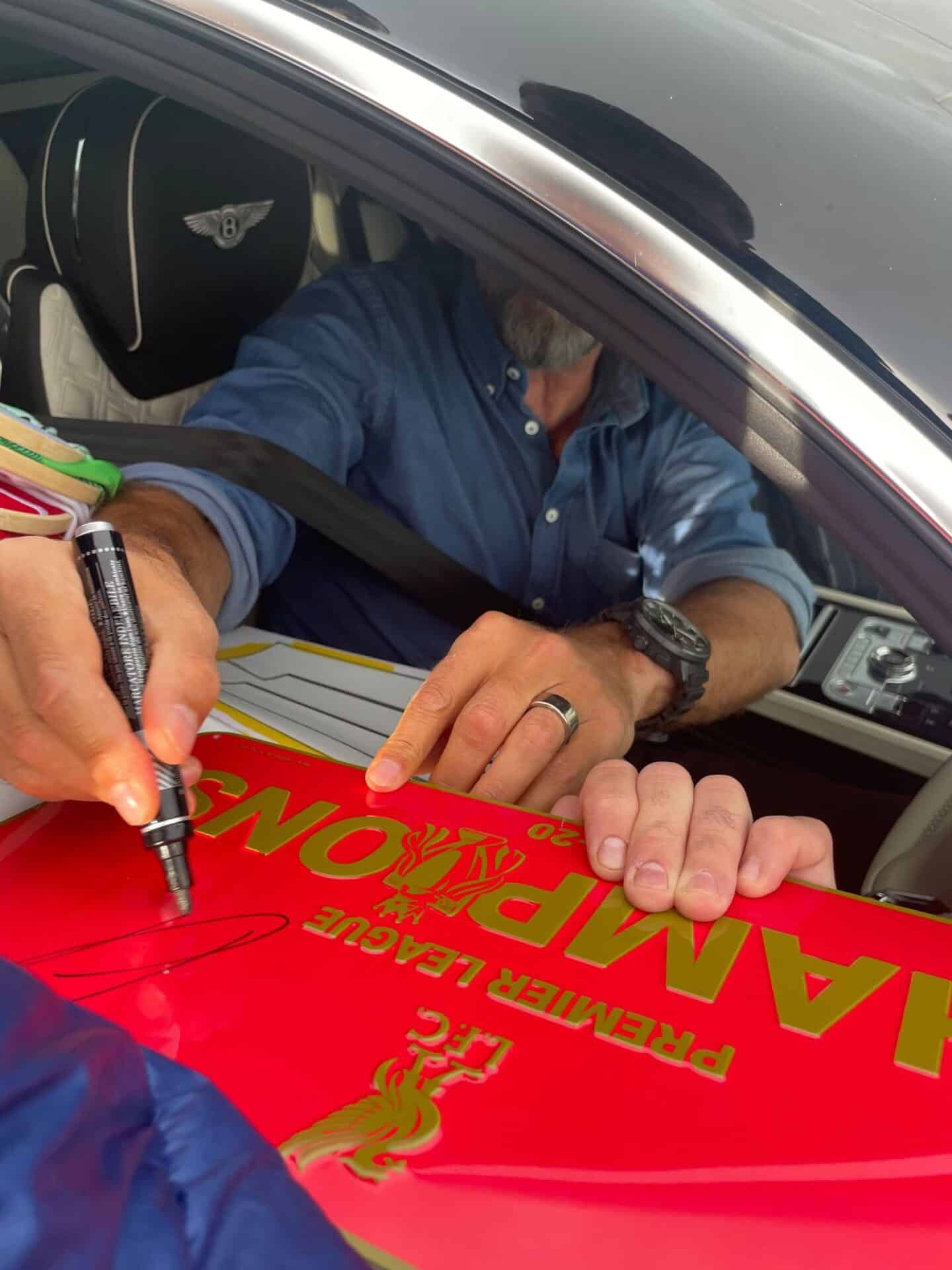Jurgen Klopp signed Street sign Liverpool Premier League Champions 2019 ...